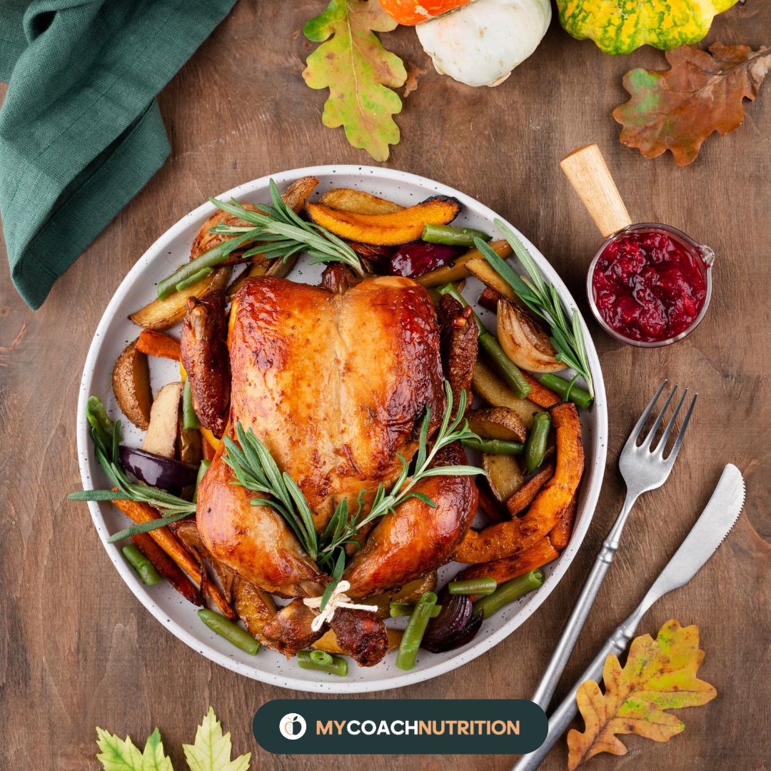 Poulet rôti, patates douces et haricots verts - MyCoachNutrition