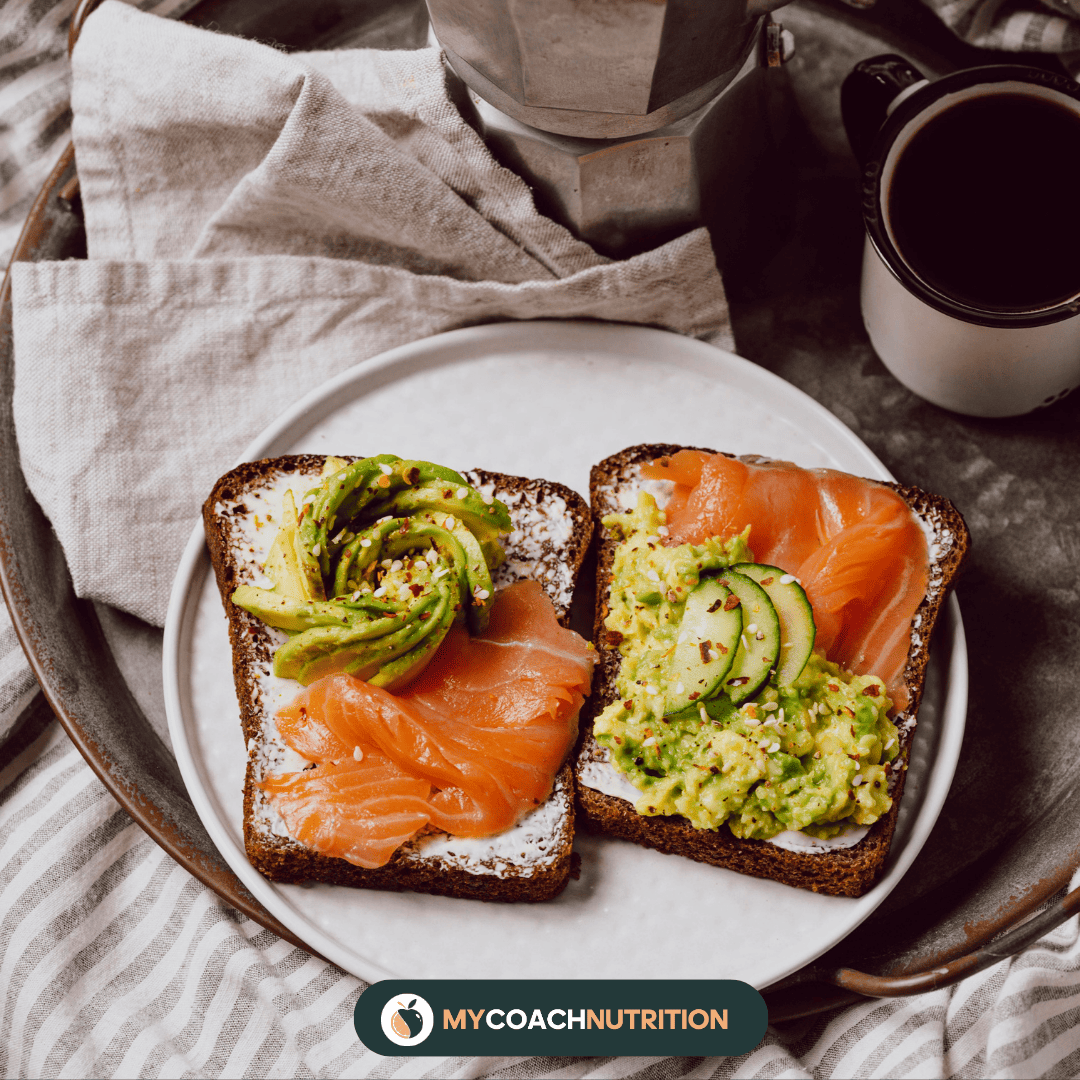 Toast Saumon Fumé, Avocat & Graines - MyCoachNutrition